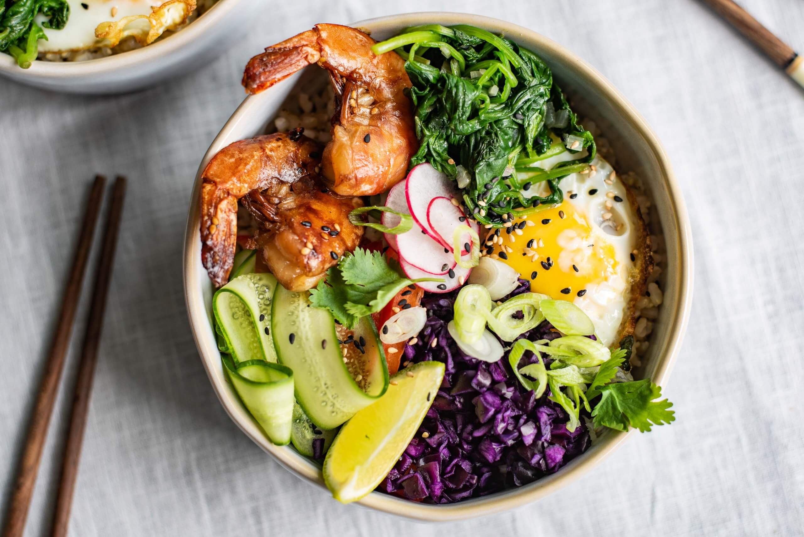 Shrimp Bibimbap - NewFysic